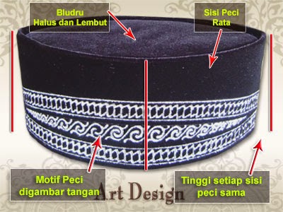KONSTRUKSI DAN DESAIN PECI - TOKO IKET, PECI, DAN TAS ANAK