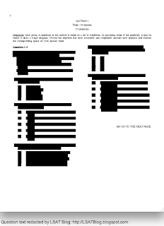 LSAT Logic Games Layout - 2 Pages?