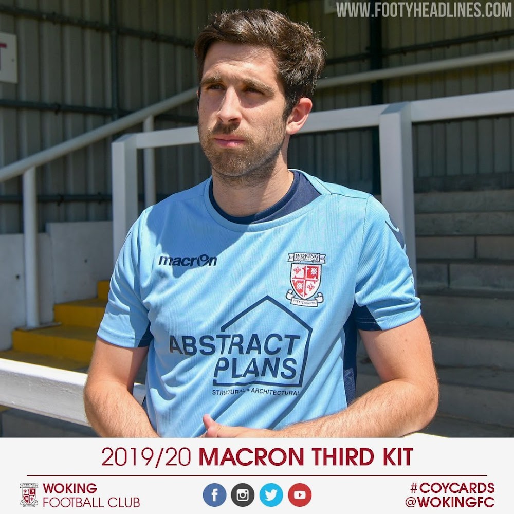 Woking 19-20 Home, Away & Third Kits Released - Footy Headlines