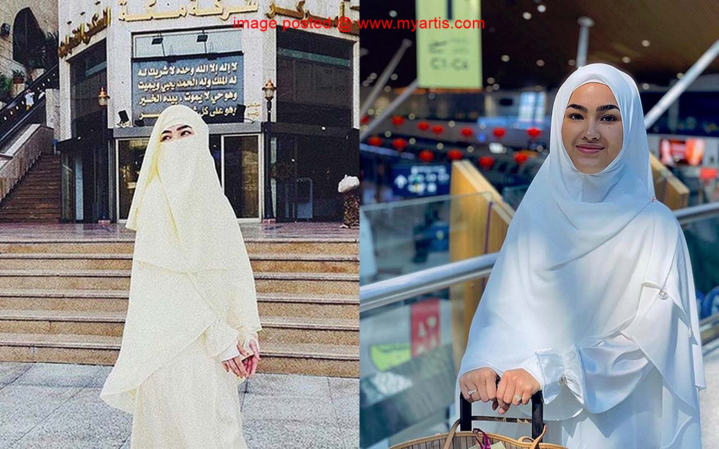 MYARTIS.COM | MYARTIS | MY | ARTIS: BERPELUANG SOLAT DI RAUDHAH - ELFIRA LOY KONGSI PENGALAMANNYA