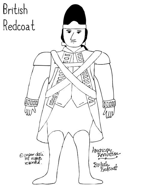 Redcoats British Drawing