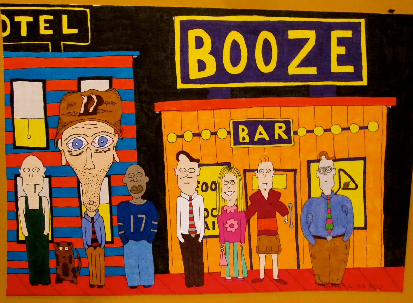Alcoholic Outsider Artist