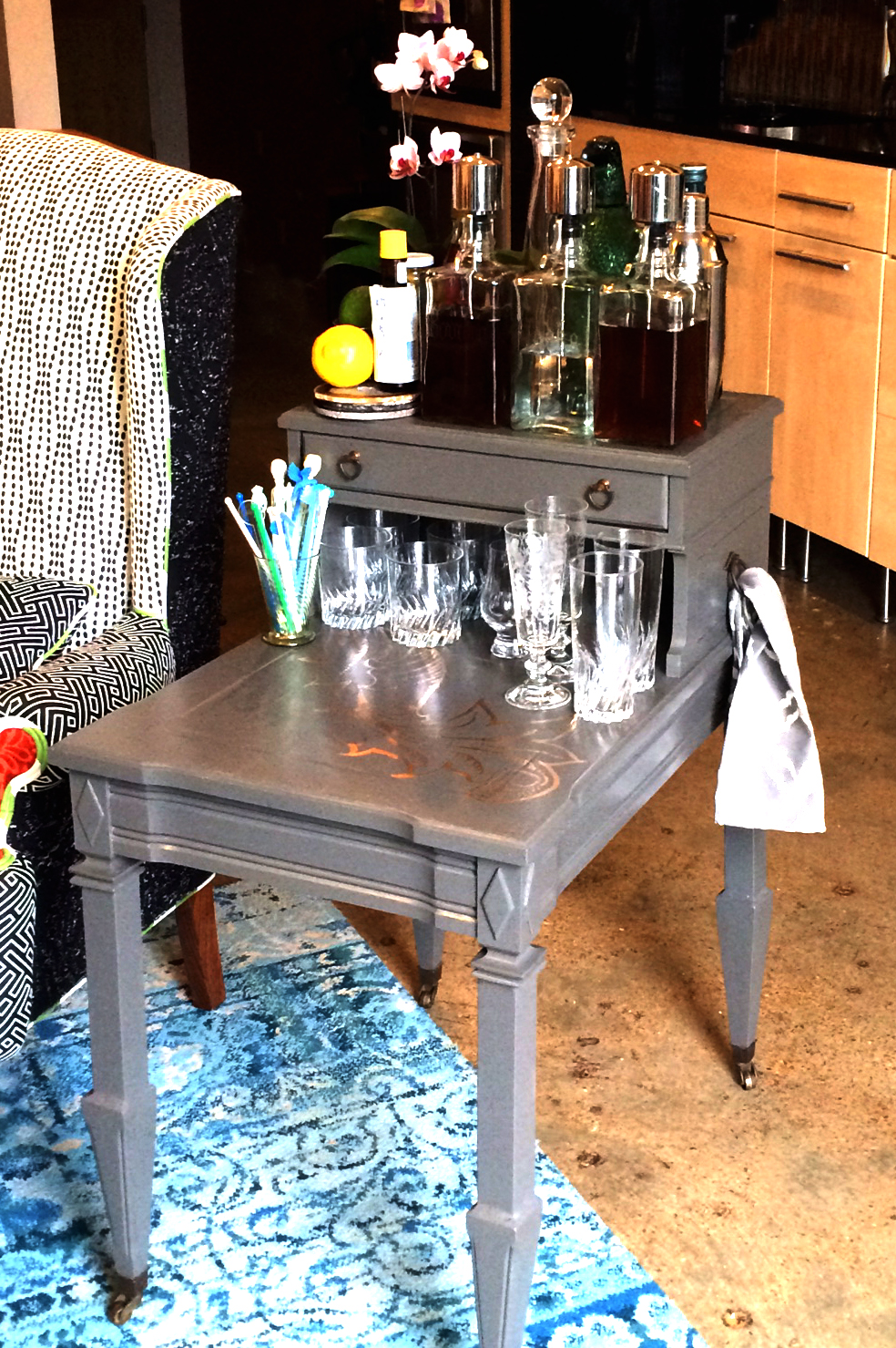 Mad Men Bar Cart