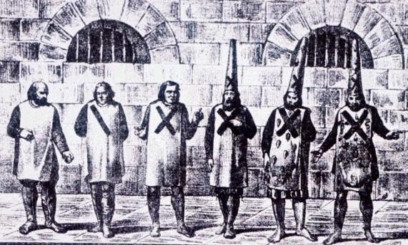 Origen de las expresiones: Origen de la expresión "Colgar el sambenito"