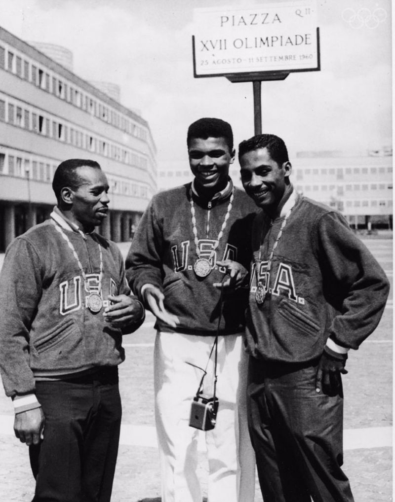 18 Year-Old Boxer Cassius Clay (Later Muhammad Ali) Wins Olympic Boxing ...