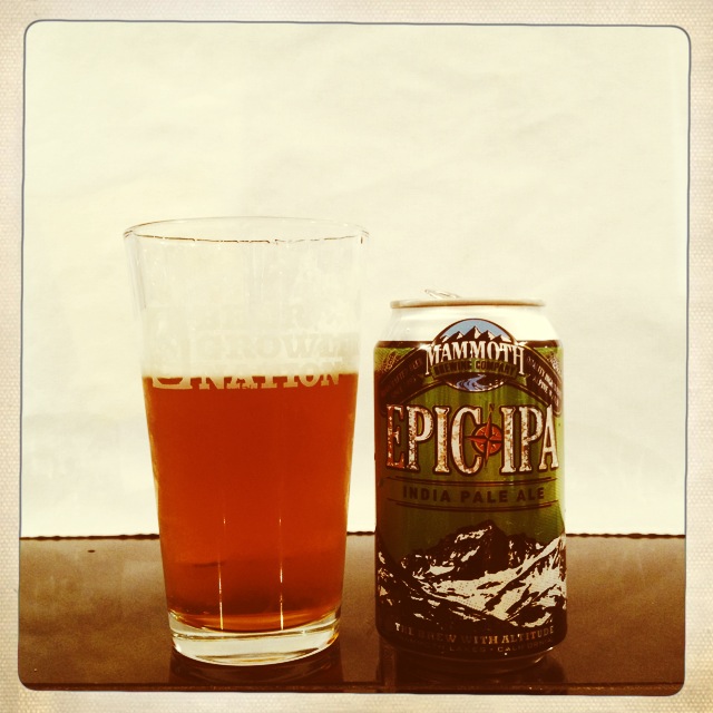 NorCal Beer Blog: Mammoth Brewing Company Epic IPA