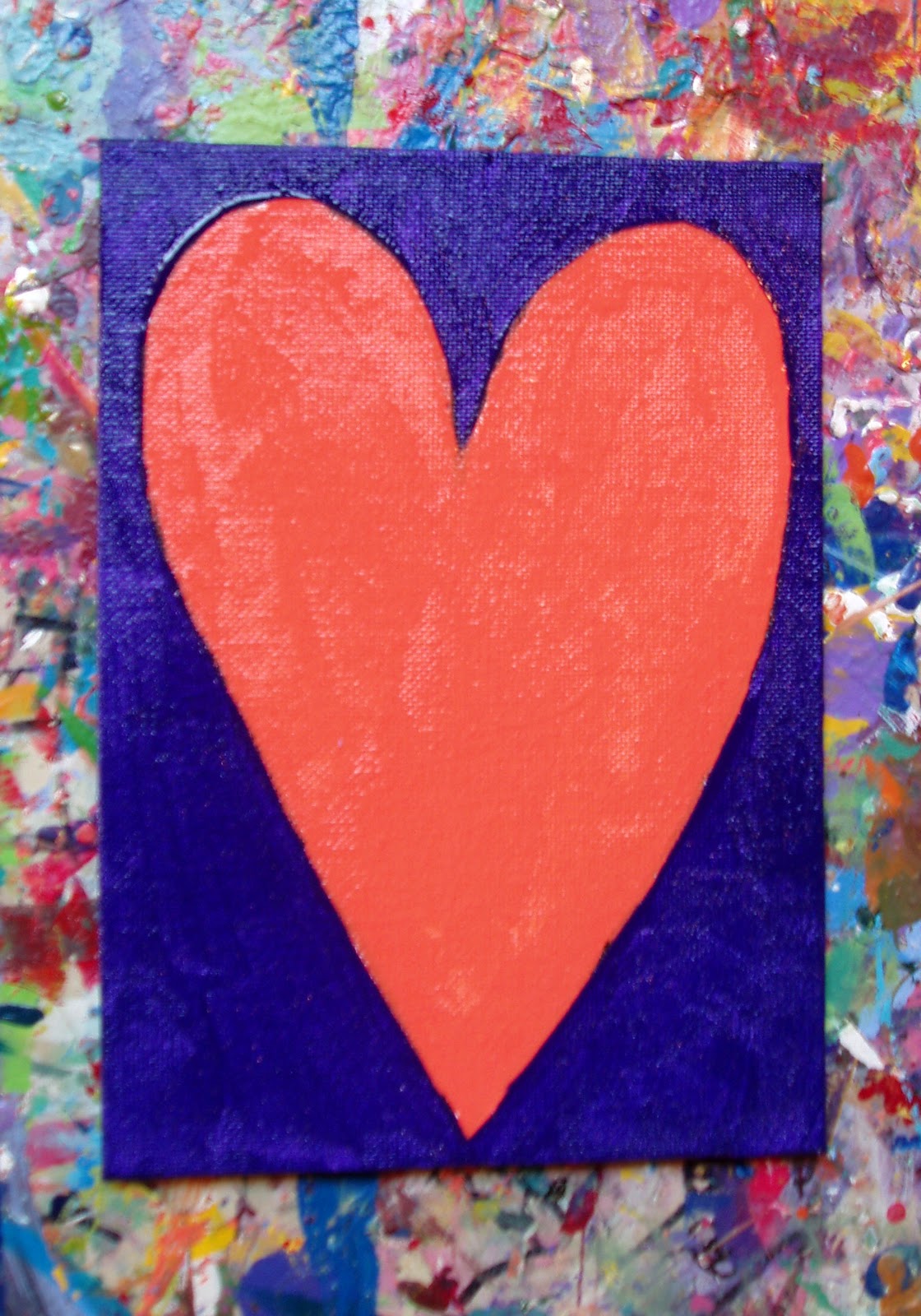 Simply Jane Studio Blog: DIY Painted Valentines Heart inspired by "Jim ...