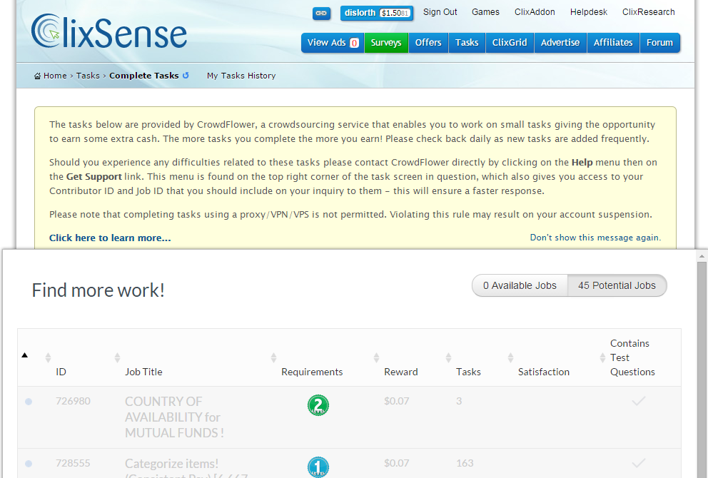 Tutorial para comenzar a ganar dólares con ClixSense - EnDolares
