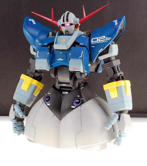 Gundam Family: MG 1/100 MSN-02 Zeong Custom Build