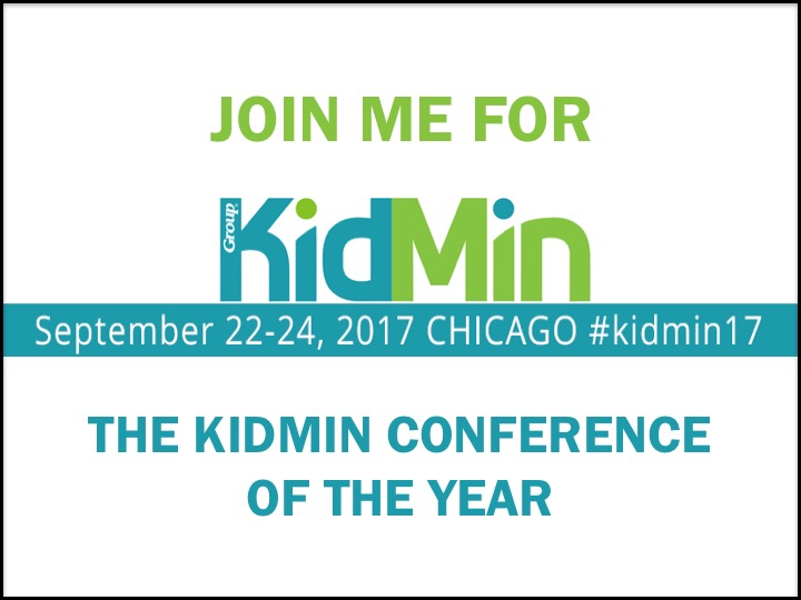 Join Me at the KidMin Conference ~ RELEVANT CHILDREN'S MINISTRY