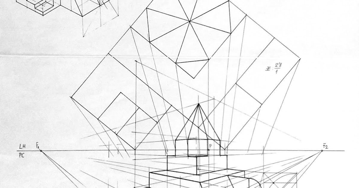 EL DOMINIO DEL DIBUJO: Perspectiva cónica oblicua de sólidos por el ...