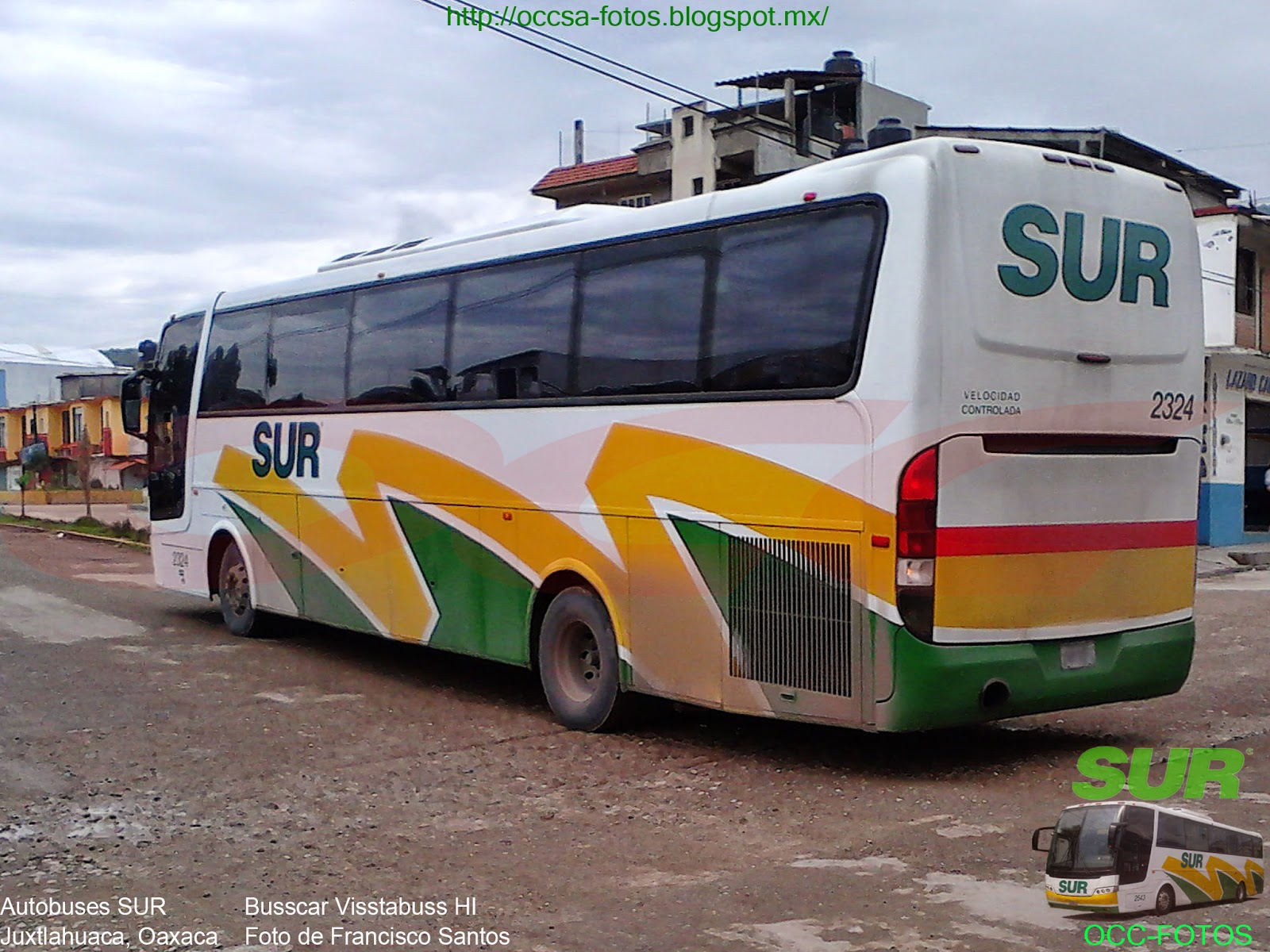 Ómnibus Cristóbal Colón SA: Autobuses SUR