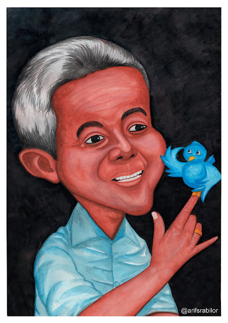 Karikatur Gubernur Jawa Tengah Ganjar Pranowo Direktorijatengid Semua Tentang Jateng