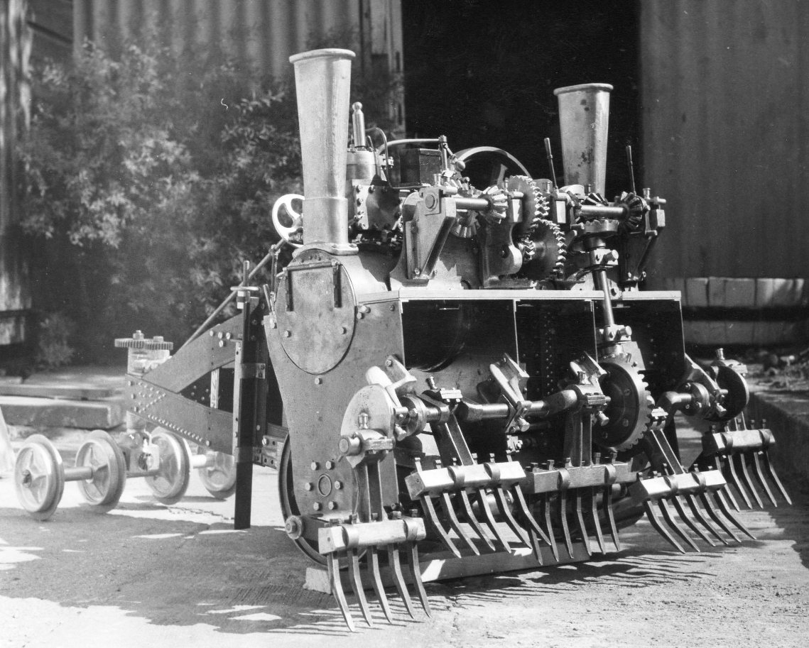 TYLER STEAM MODELS: Darby-Savage Broadside Digger