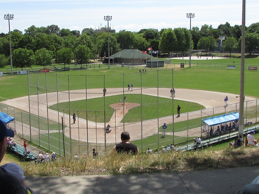 Travel Wolfe: Toronto's Ballpark- "Dominico Field" at "Christie Pits"