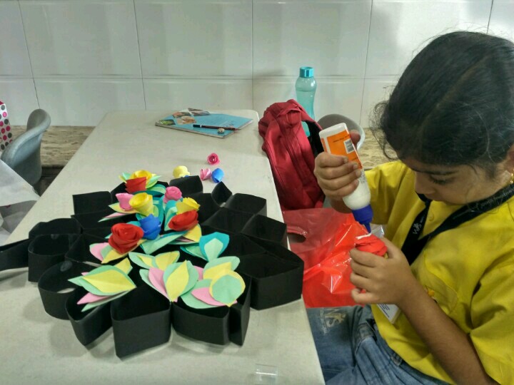 On the top of the World...: Best out of Waste Competition at WIS,Udaipur