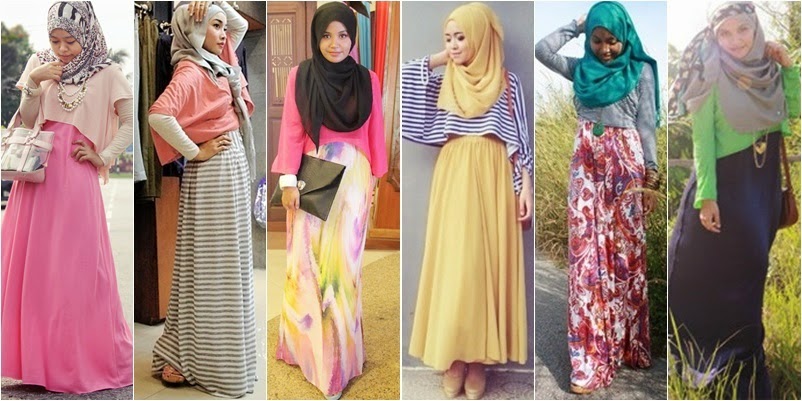 Hijab Style With Crop Top Combination