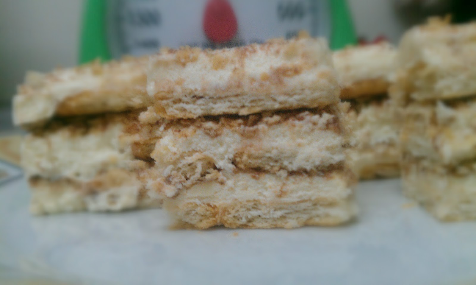 Apam Polkadot J&S Bakery: Biskut Cream Cheese (Krim Keju)