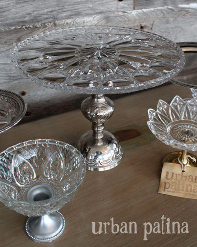 Urban Patina: Authentically Crafted Home + Gift: Upcycled Cake Plate