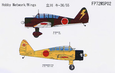 Japanese Aircraft of WWII: Tachikawa Ki-36/55