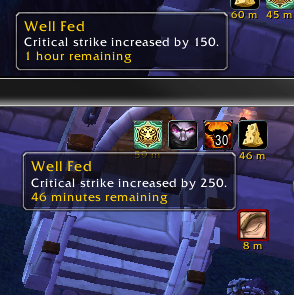 Master of World of Warcraft : 125 Food Buff Timewalking