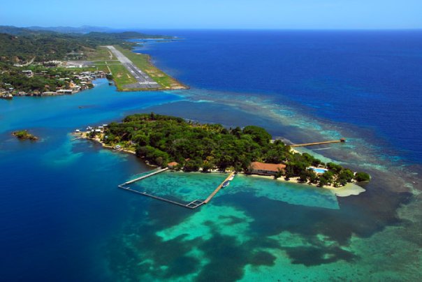10 ÁREAS PROTEGIDAS DE HONDURAS : Reserva Marina Sandy Bay