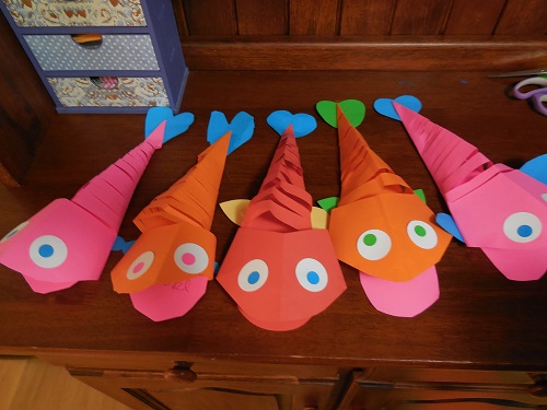 The Paper Maid: Paper Fish