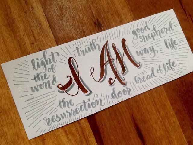 the Domina: For the Love of Letters - I AM