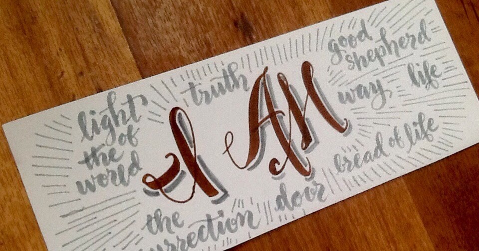 the Domina: For the Love of Letters - I AM