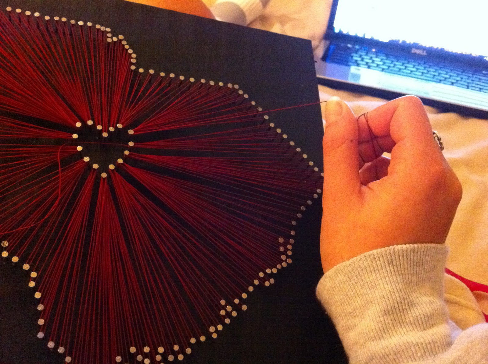 get'cha craft on: String Art Tutorial (yayyy!)
