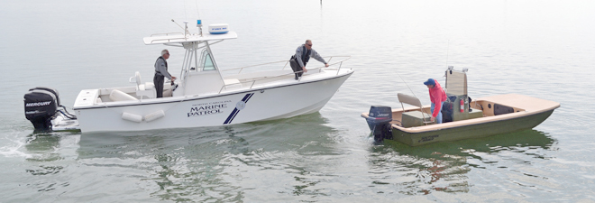 MEC&F Expert Engineers : 1 injured after a N.C. Marine Patrol boat ...