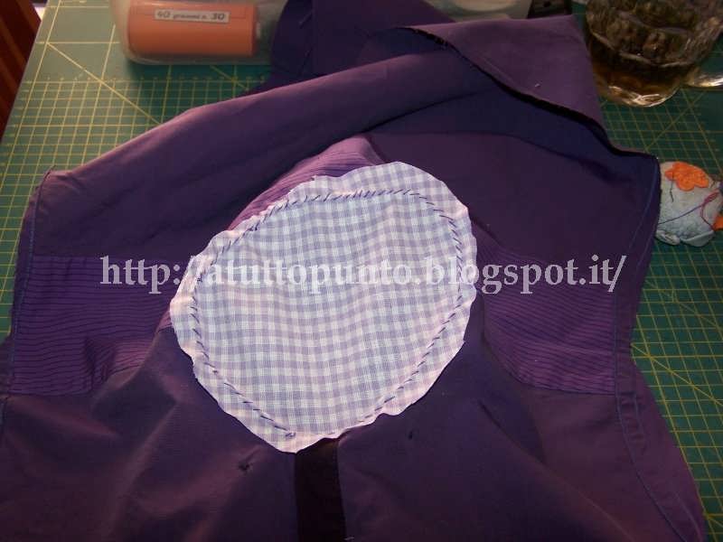 A tutto punto: Un cuscino da una camicia - TUTORIAL