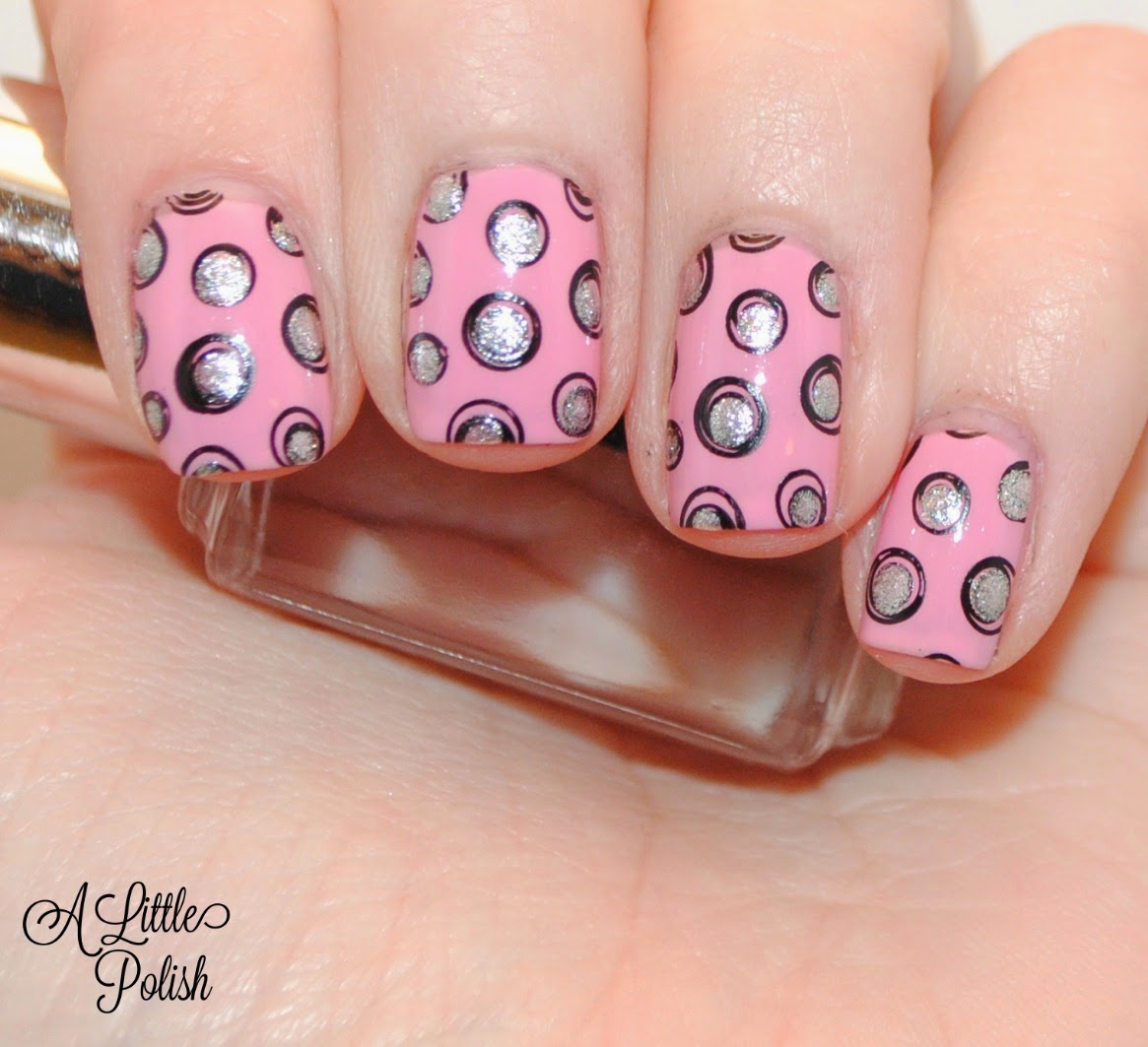 A Little Polish: Nail Art For Nubs Link-Up