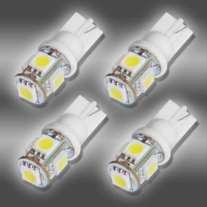 automotive exterior accessory: White High Power LED Car Lights Bulb