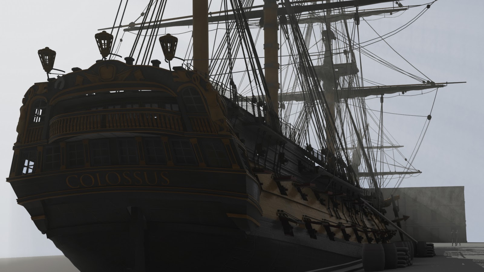 Scilly Divers. Cockney Buccaneer.: HMS Colossus