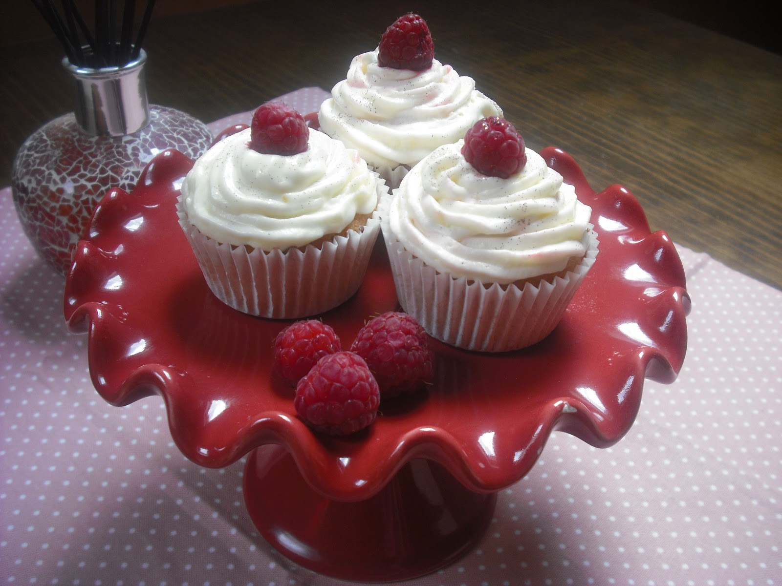 Operación Pastelito:: Cupcakes de frambuesa y limón