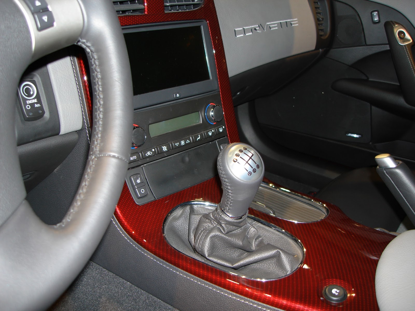 carsganster: Chevrolet Corvette ZO6 Interior