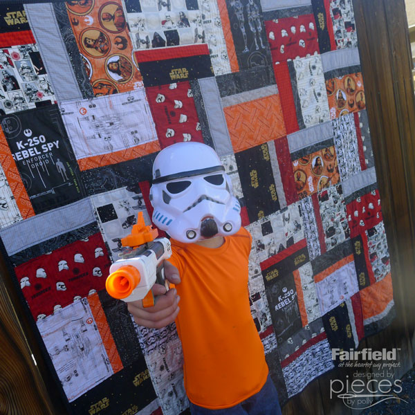Pieces by Polly: Star Wars Quilt-in-a-Day