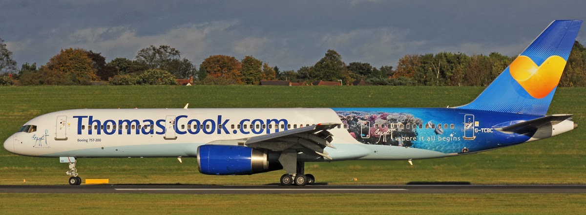 Birmingham Airport Photo Blog: Wednesday 16 October 2013 - Thomas Cook ...