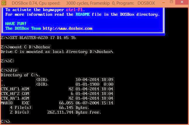Cara menjalankan Program 16-bit Pada Windows 64-bit dengan DOSBox ...