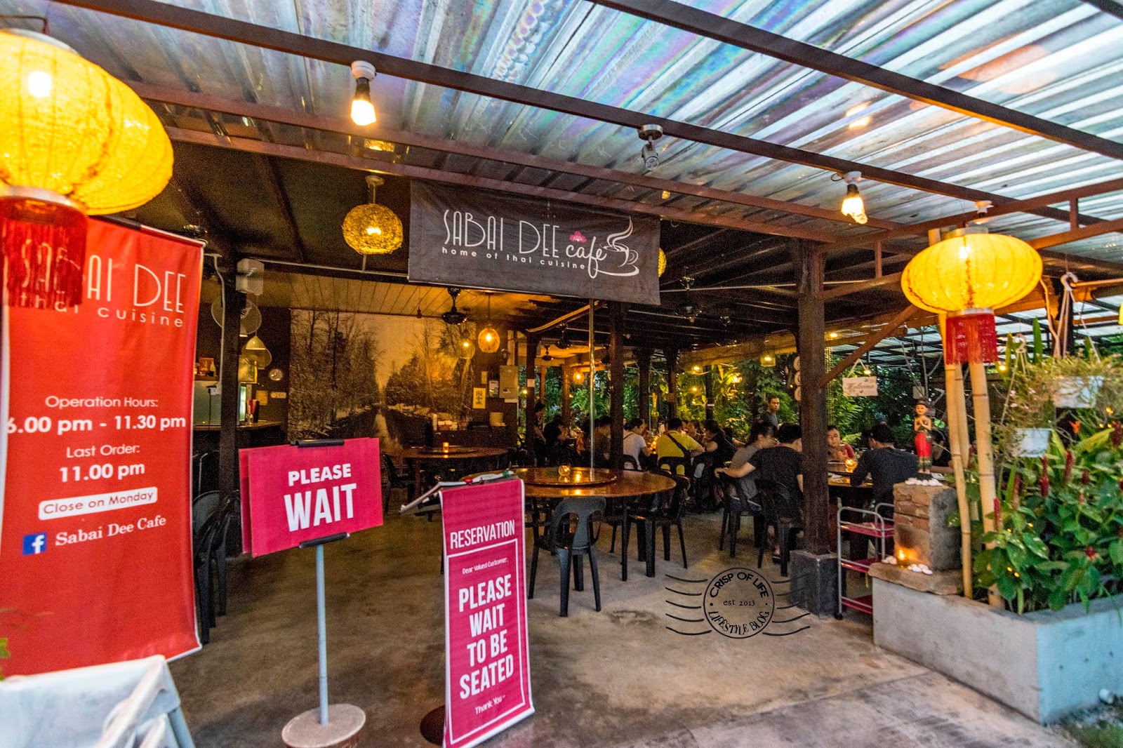 A Garden Thai Restaurant @ Sabai Dee Cafe, Jitra, Kedah - Crisp of Life ...