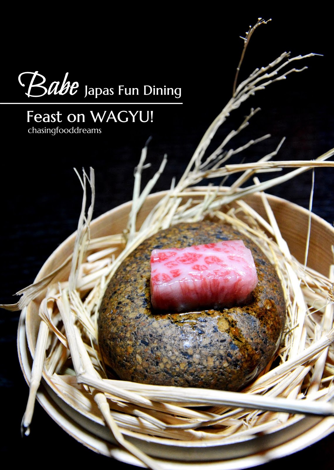 CHASING FOOD DREAMS: Wagyu Promotion @ Babe Japas Fun Dining