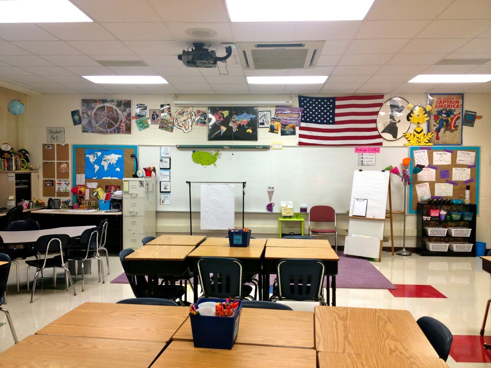 the ART of learning: Exploration - A Classroom Tour