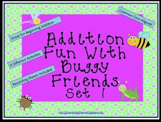 Fun and Easy First Grade Ideas!: Addition Fun With Buggy Friends