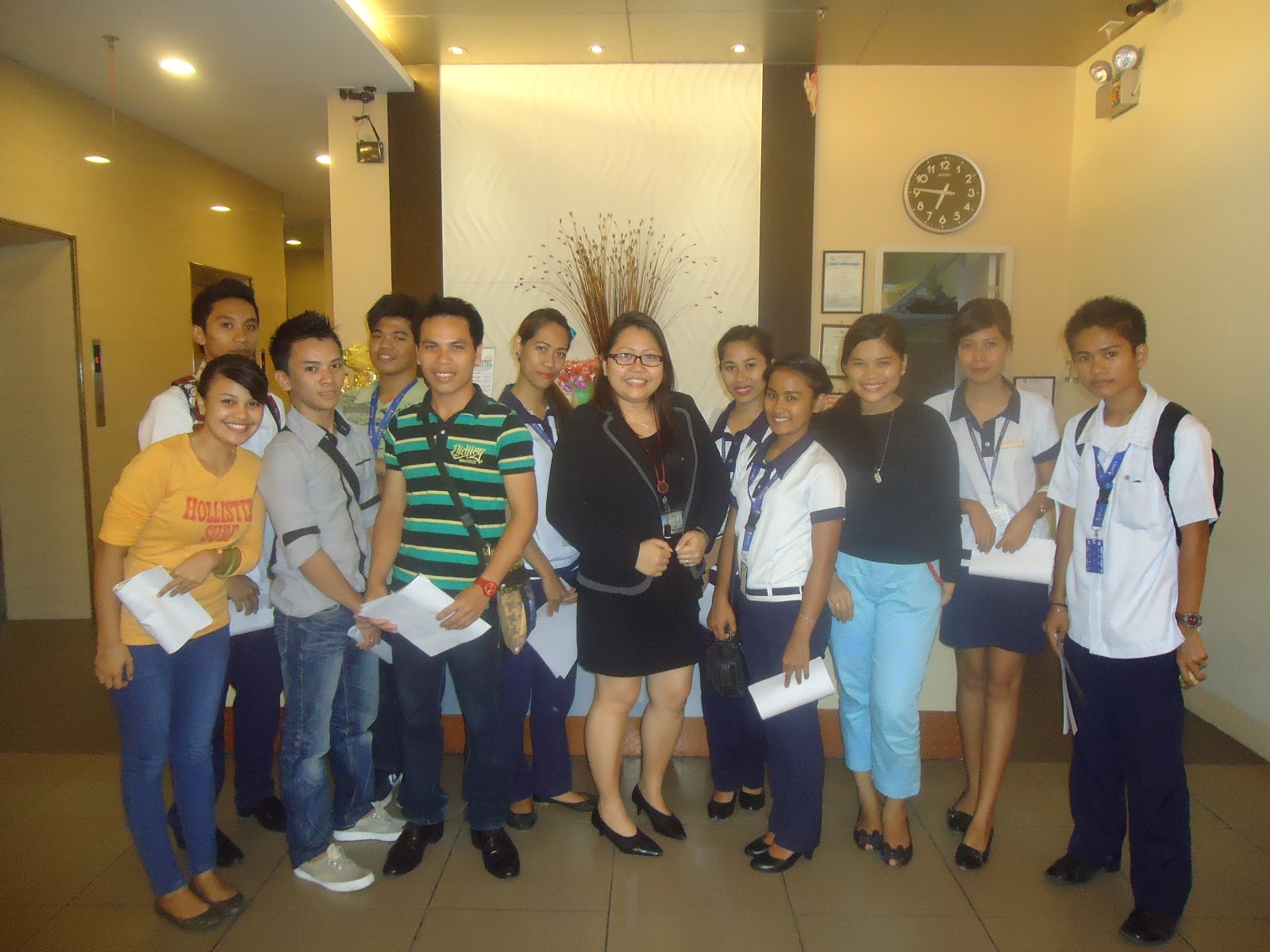 ACLC COLLEGE MANDAUE: HMS ACLC Goes to Andy's Hotel Cebu