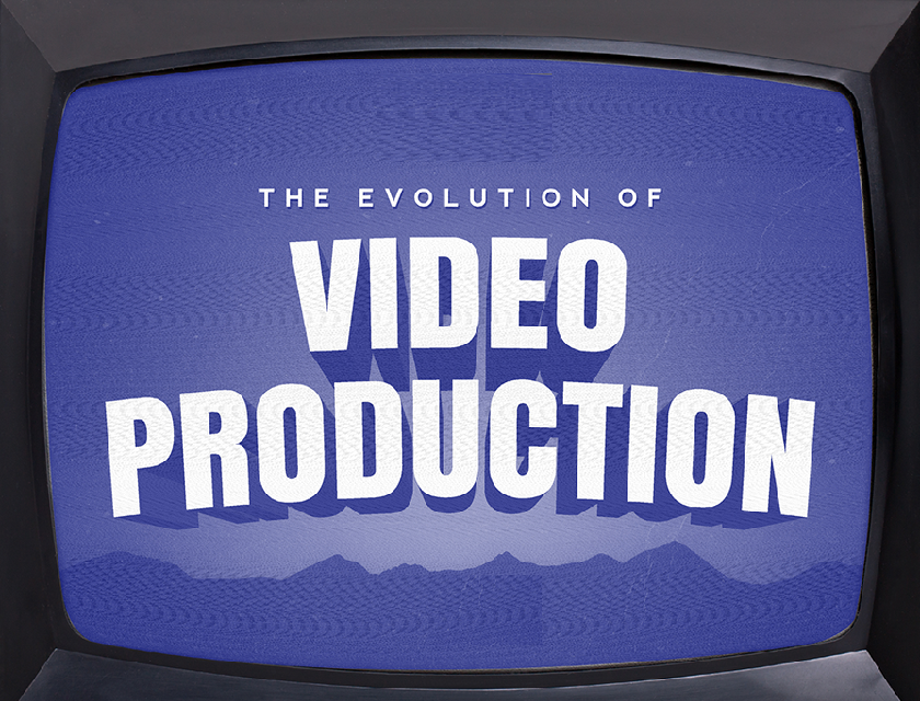 The Evolution of Video Production - #infographic