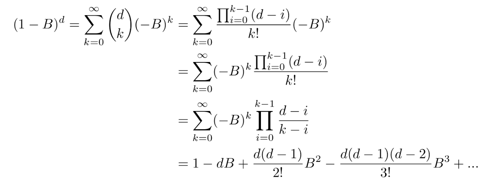Fractional Differencing Derivation Walkthrough (FD Part 2)