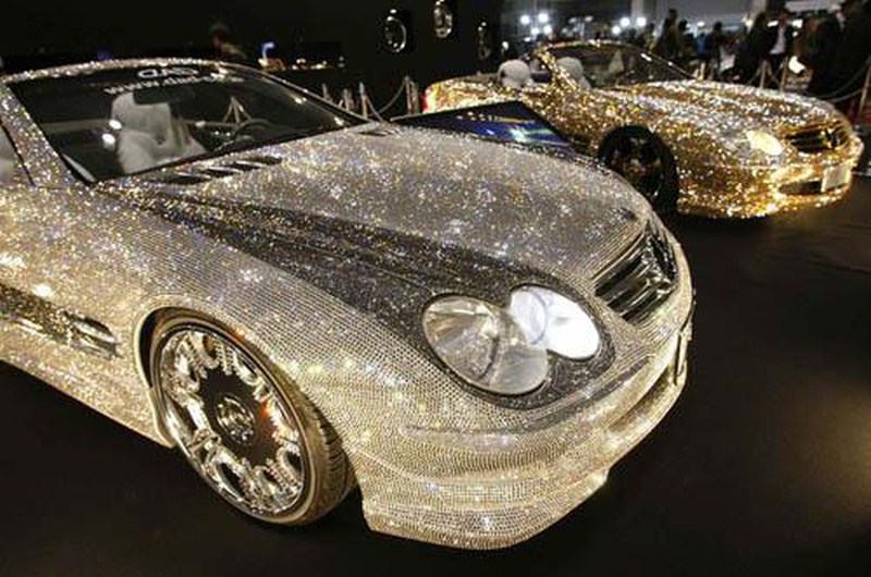 dimond car: Amazing World First Diamond Cars
