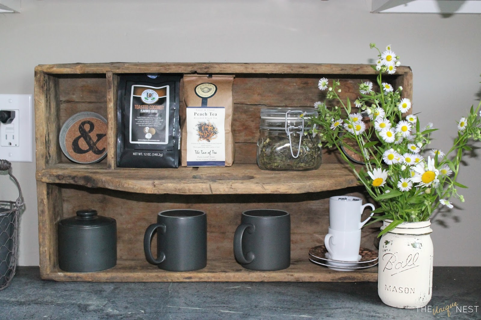 DIY Coffee Station - The Unique Nest