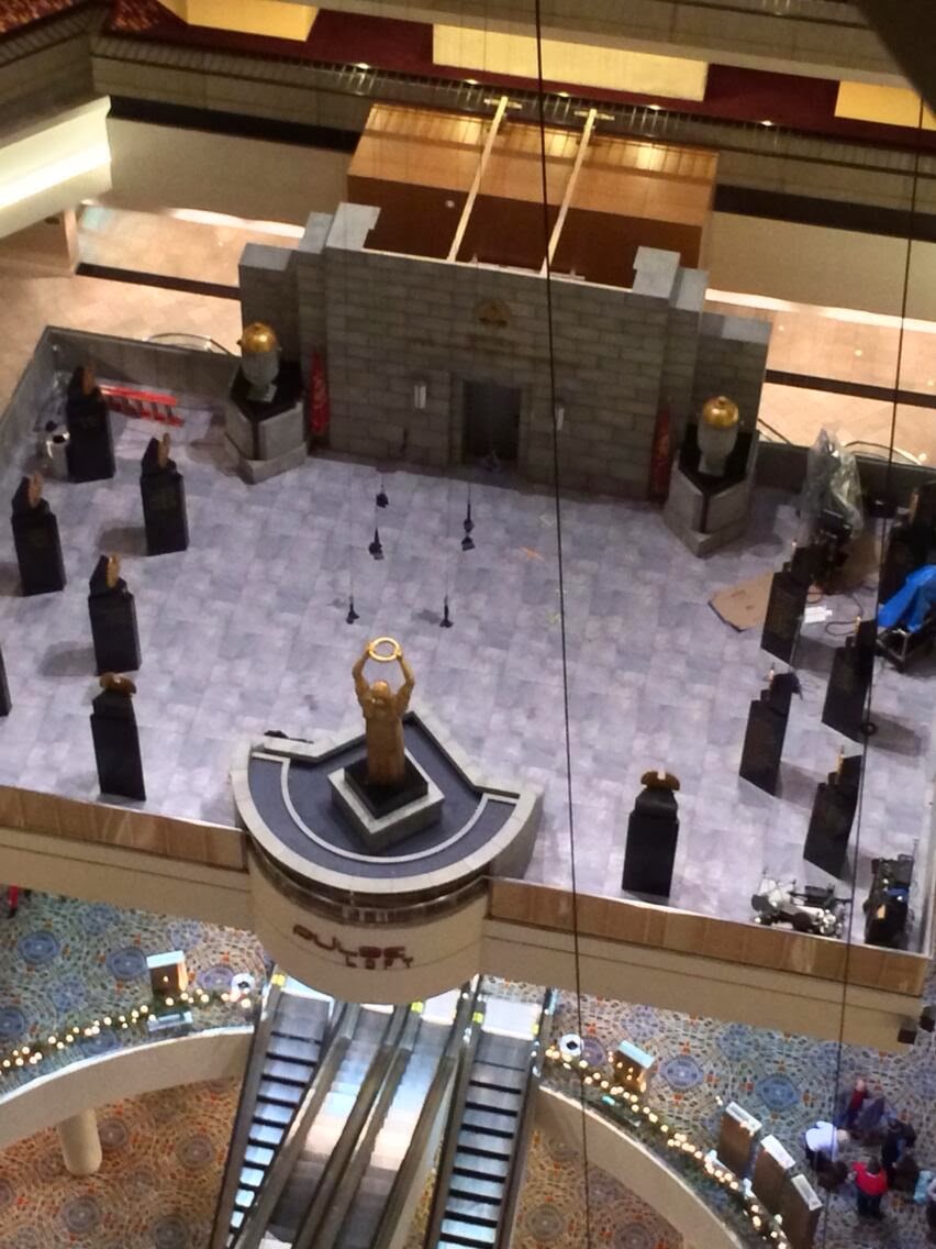 The Hunger Games France: Tournage de La Révolte à l'hôtel Marquis d'Atlanta